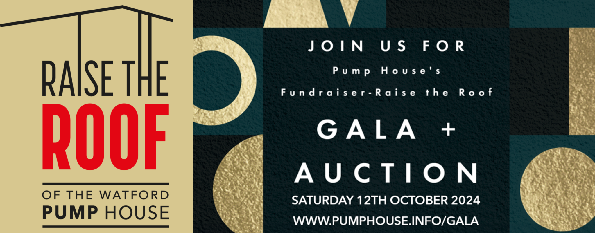 Raise the Roof Gala Fundraising Night - Pump House Watford